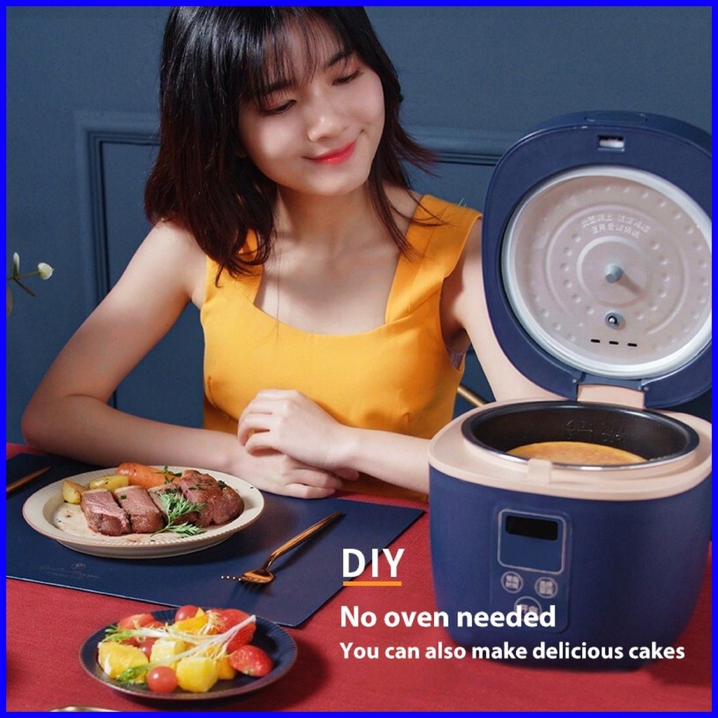 KONKA Smart Electric Digital Rice Cooker 2L Non-Stick Cooking Pot 420W ...