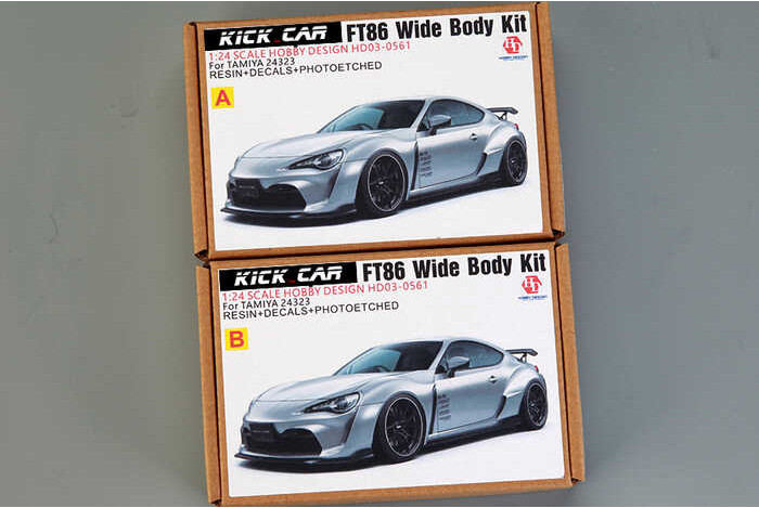 Hobby Design 1/24 Artisan Spirits FT86 Wide Body Kit Model Car ...