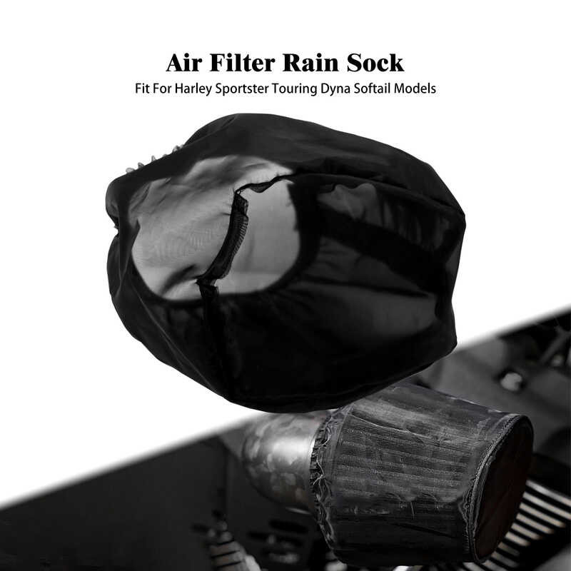 Air Motorcycle Cleaner Protective Cover Heavy Breather Air Filter Rain ...