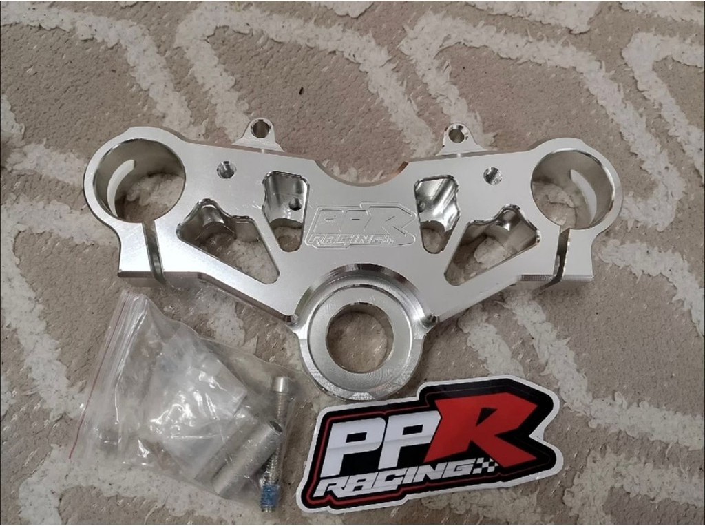 PPR RACING RXZ HANDLE CROWN BAR 100% CNC ALLOY BILLET BRACKET YAMAHA ...