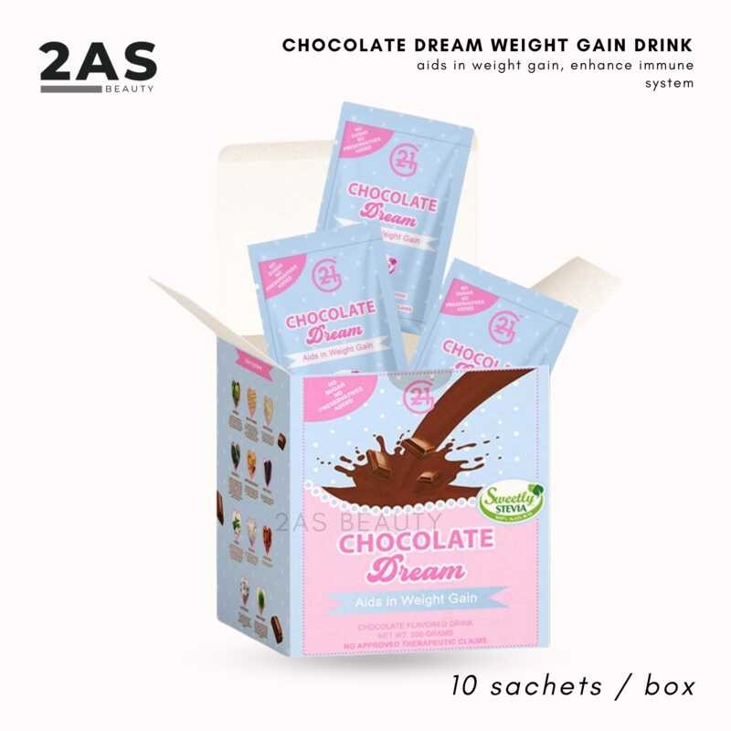 T07 G21 Chocolate Dream Weight Gain Supplement Drink (10 sachets ...