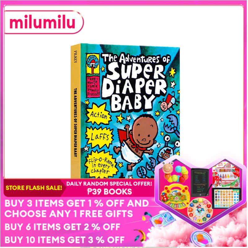 Milu The Adventures Of Super Diaper Baby Comic Booksdog Man Original ...