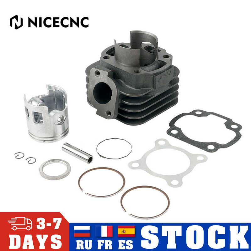 For Yamaha Jog 50cc 2-Stroke Scooter 70cc 47mm Cylinder Piston Top End ...