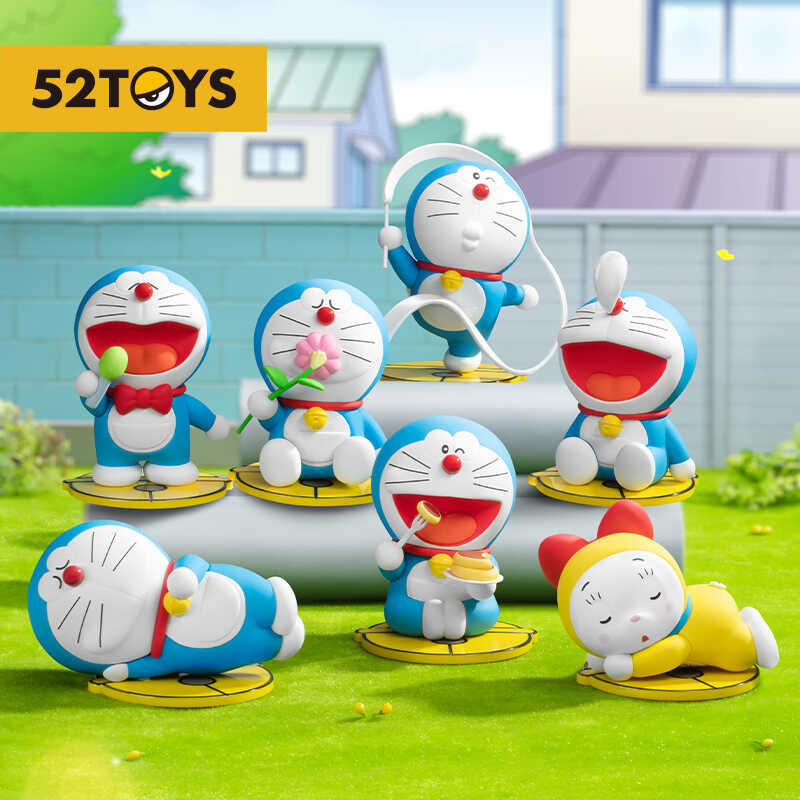 Cartoon Leisure Time Series Action Figure Toys Dolls - Kawaii Doraemon ...