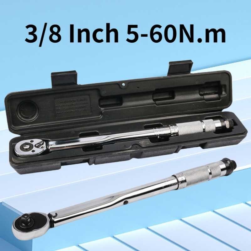 5-60N.m Wrench 3/8 Inch Torques Key Square Drive Adjustable Torque ...