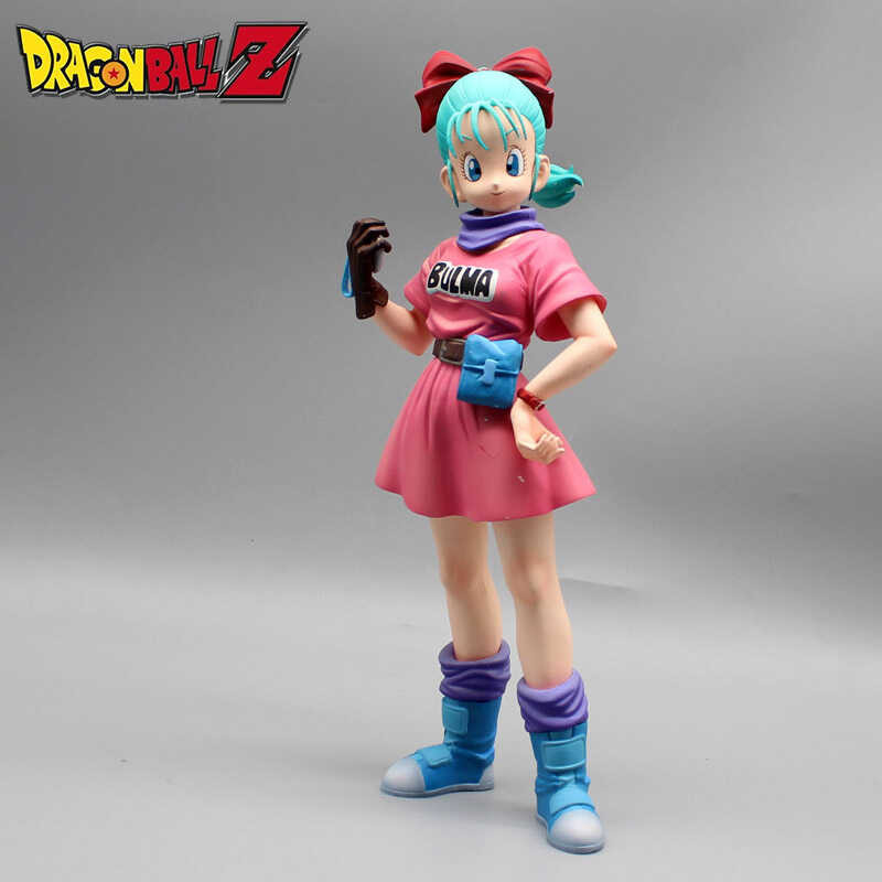 25.5cm Dragon Ball Z Action Figure Anime DBZ Bulma Figuras Toys Manga ...