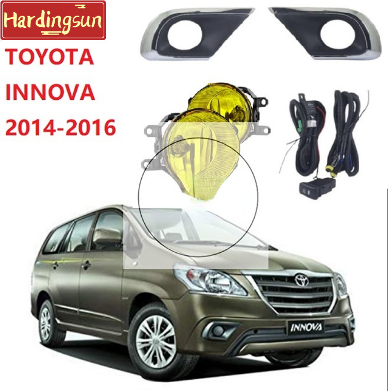 YELLOW FOR Innova Kijang 2014 2015 2016 Downwards Water Proof Fog Light ...