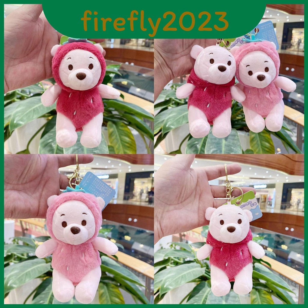 Fun And Playful Bear Astronaut Keychain Plush Toy Soft And Huggable All ...