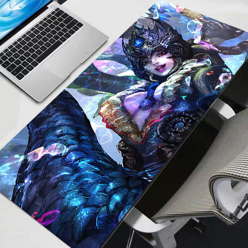 League Of Legends Nami Mousepad Kawaii Sexy Anime Girl Desk Mat PC ...