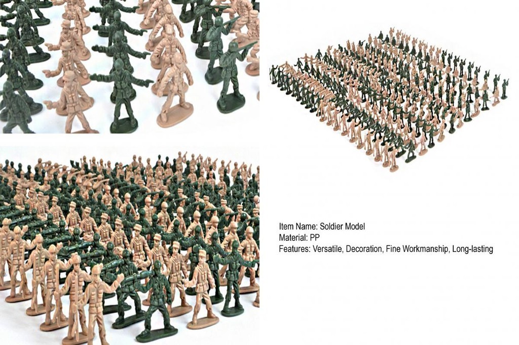 [Ma] Miniature Soldier Figurines Kids Army Toy Set 360pcs 1 72 Scale ...