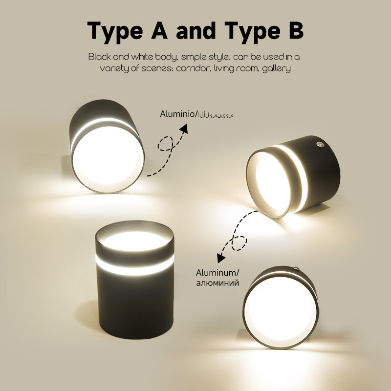 LED downlight Macaron Surface mounted pin light 220V Ceiling Light ...