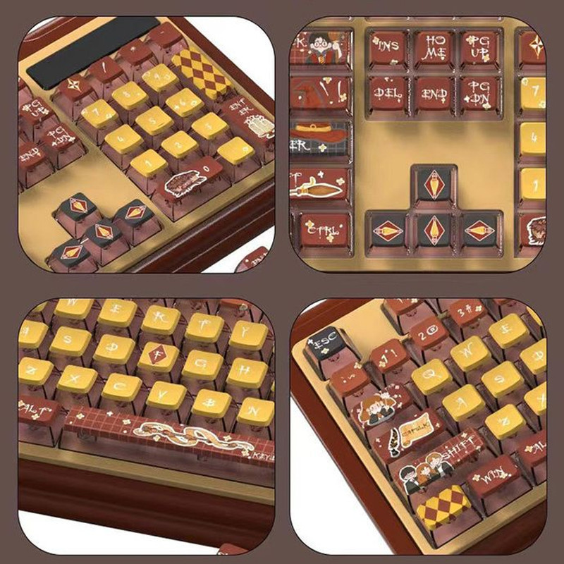 116 Keys Pudding Keycaps Bohemian Harry Potter Strawberry Milk ASA ...