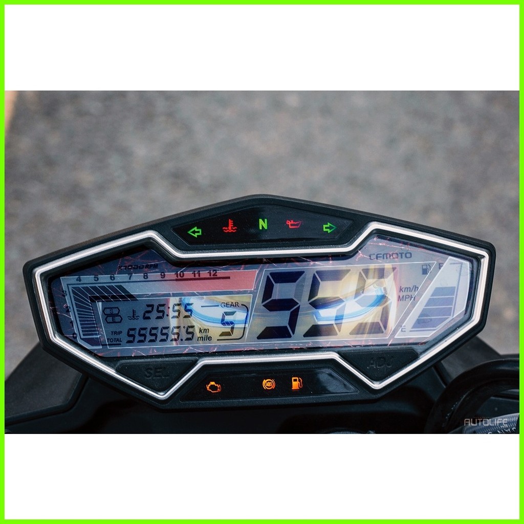 Gauge Protector Sticker For CFMoto NK400 Iron Man Design | Shopee ...