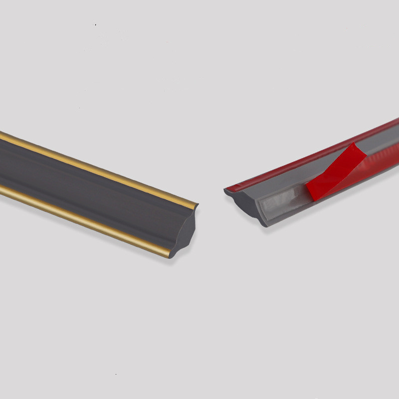 Home Decoration PVC Wall Interior Soft Line Gap Decorative Strip Self ...