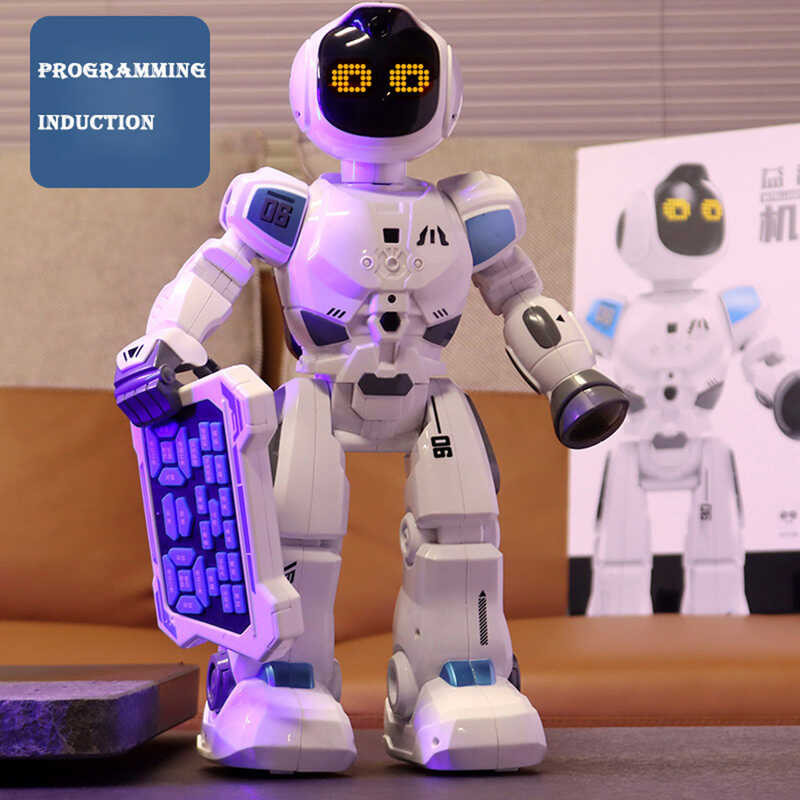 RC Smart Robot Toy Walking Singing Dancing Action Figure Remote Control ...
