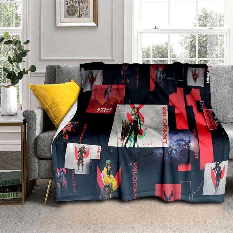 々 2023 HD Game Valorant Gamer 3D Printed For Bed Picnic - Air ...