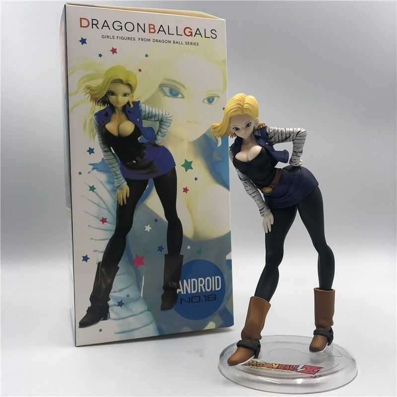 Dragon Ball Z Action Android 18 Figure Lunchi Videl lazuli Launch ...