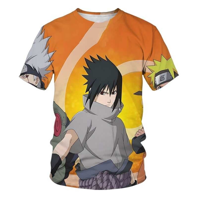 Cool Things Cosplay Naruto Sasuke T Shirt Kids Summer T-Shirt Boy ...