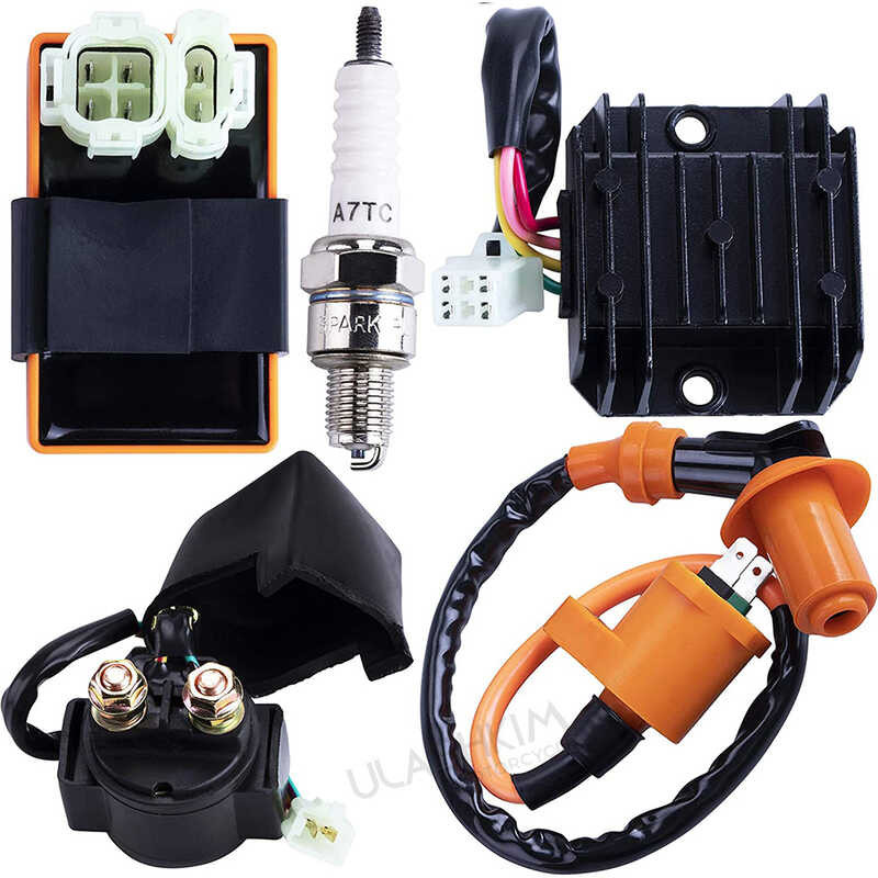 High Performance Racing Gy6 Ignition Coil Voltage Regulator Rectifier ...