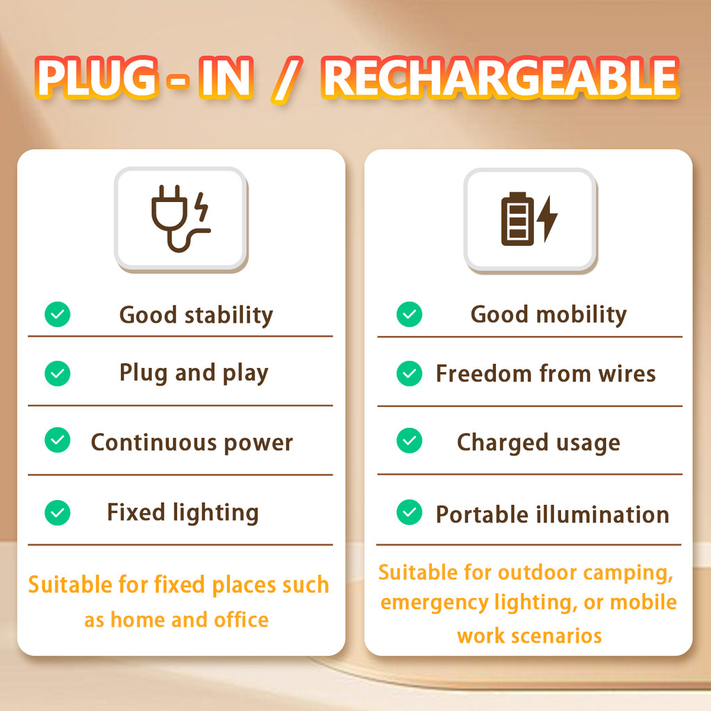 LED Rechargeable Table Lamp USB Lamp Shade for Bedroom Dim Clip Desk ...