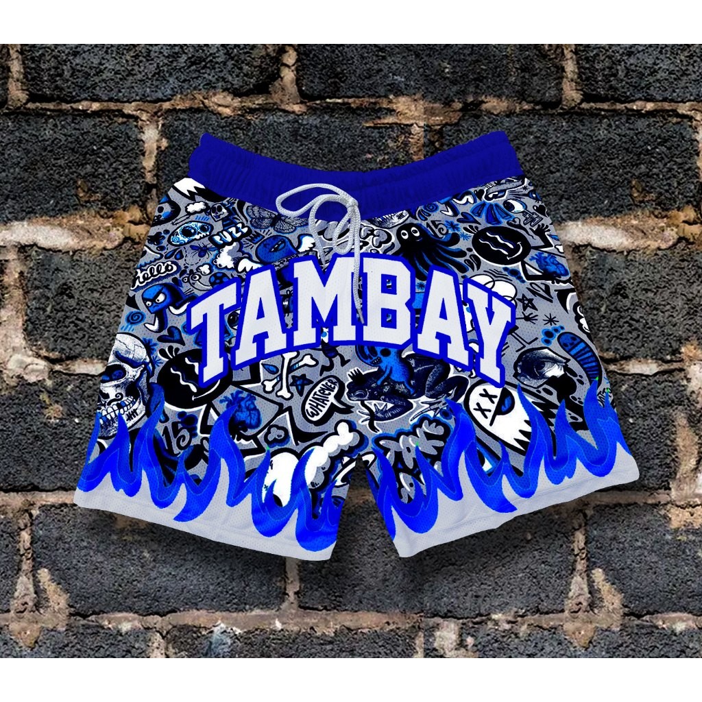 AIRCOOL MESH SHORT full sublimation TAMBAY DREW TRA STUSSY | Shopee ...