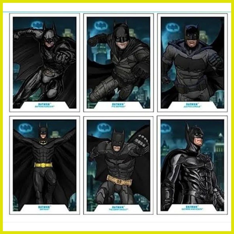 ๑ MCFARLANE BATMAN COLLECTOR CARDS (CHROMED) AND BOX WB100 DC ...