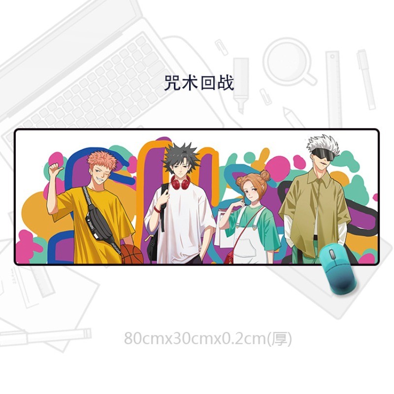 Jujutsu Kaisen Mouse Pad Gojo Satoru Itadori Yuji Fushiguro Megumi ...