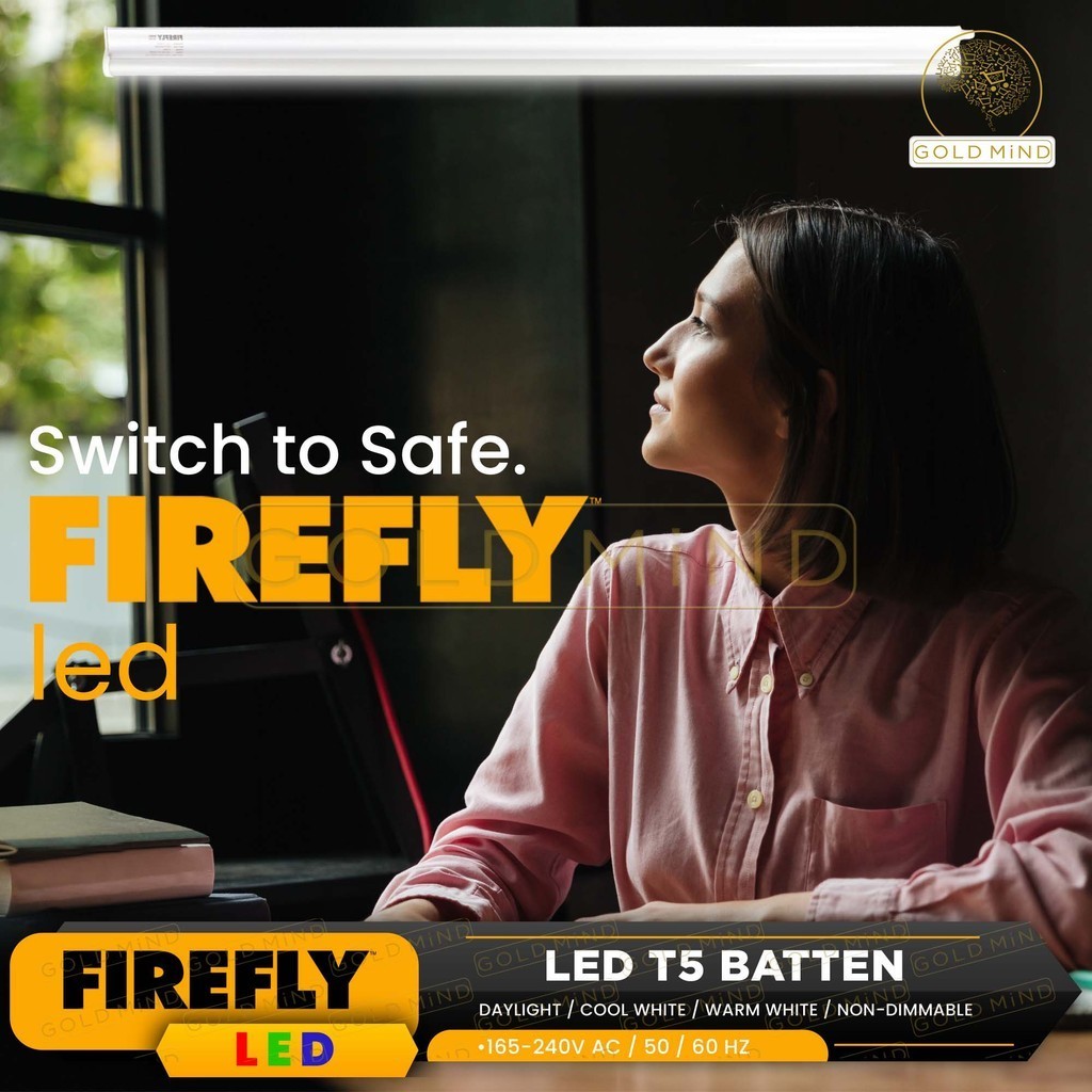 Firefly LED T5 Batten (DAYLIGHT / COOL WHITE / WARM WHITE) Low ...