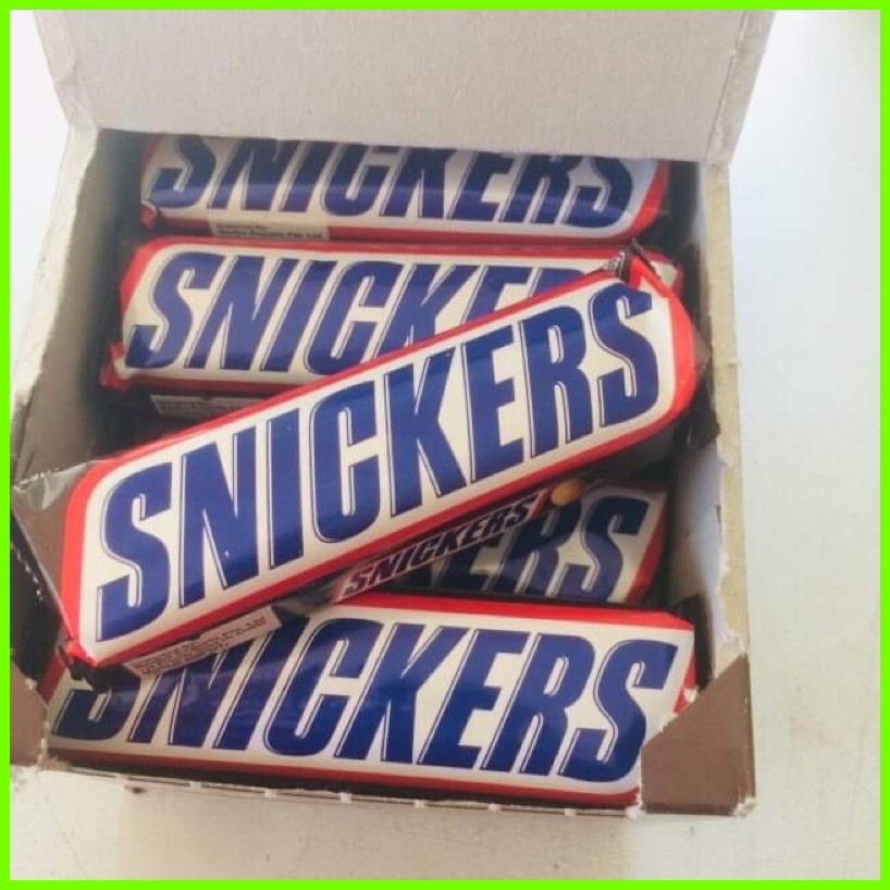 ♂ ⚾︎ ⭐ Snickers 50g box (24pcs) | Shopee Philippines