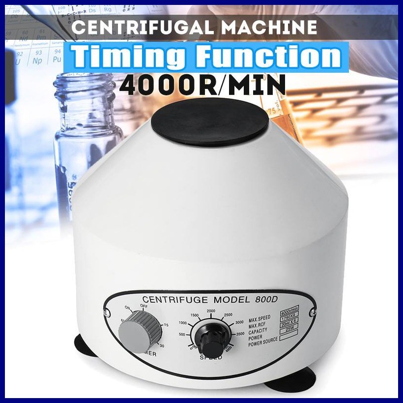 Timing Electric Laboratory Medical Practice Machine Desktop Centrifuge ...