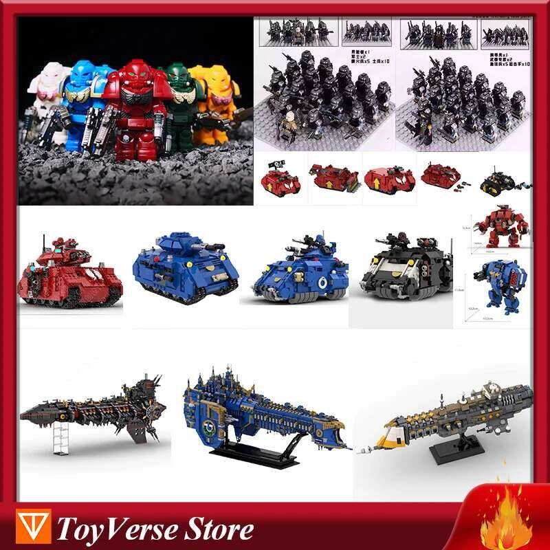[In Stock] Building Block Action Figures Space Marine A Loyal Warband ...
