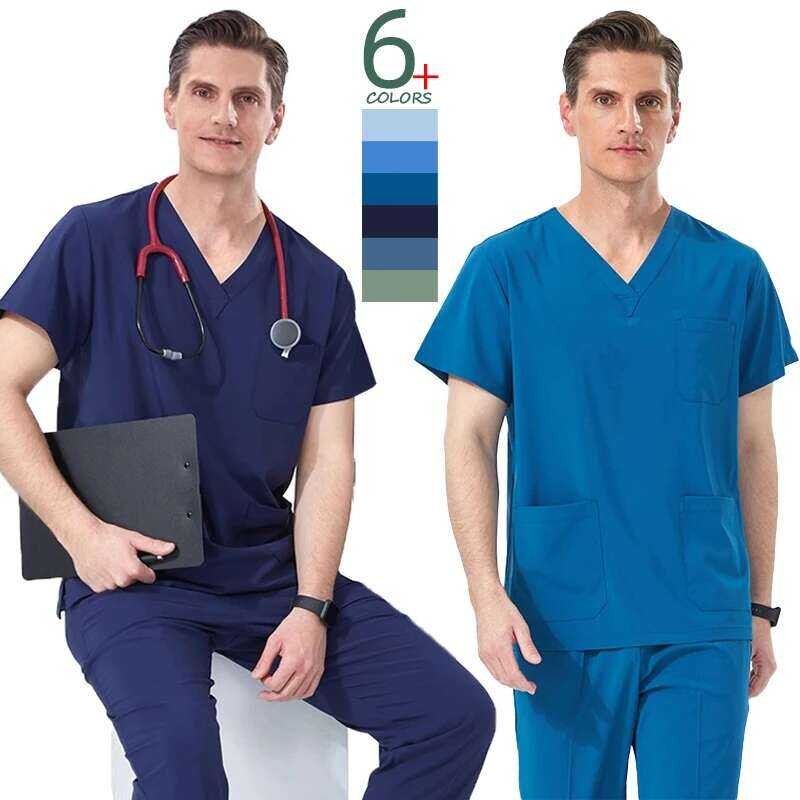 Tt Tt 4-Way Stretch Medical Scrub Sets Hospital Uniforms Ultra Lite ...