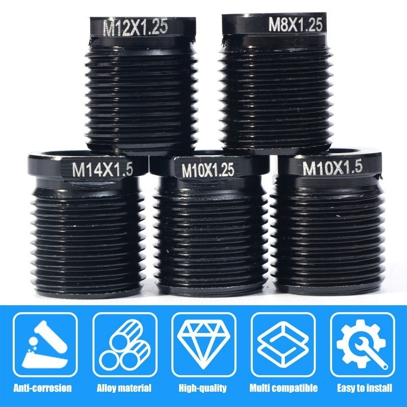 Universal Shift Knob Converter - Aluminum Alloy Shift Knob Adapter ...