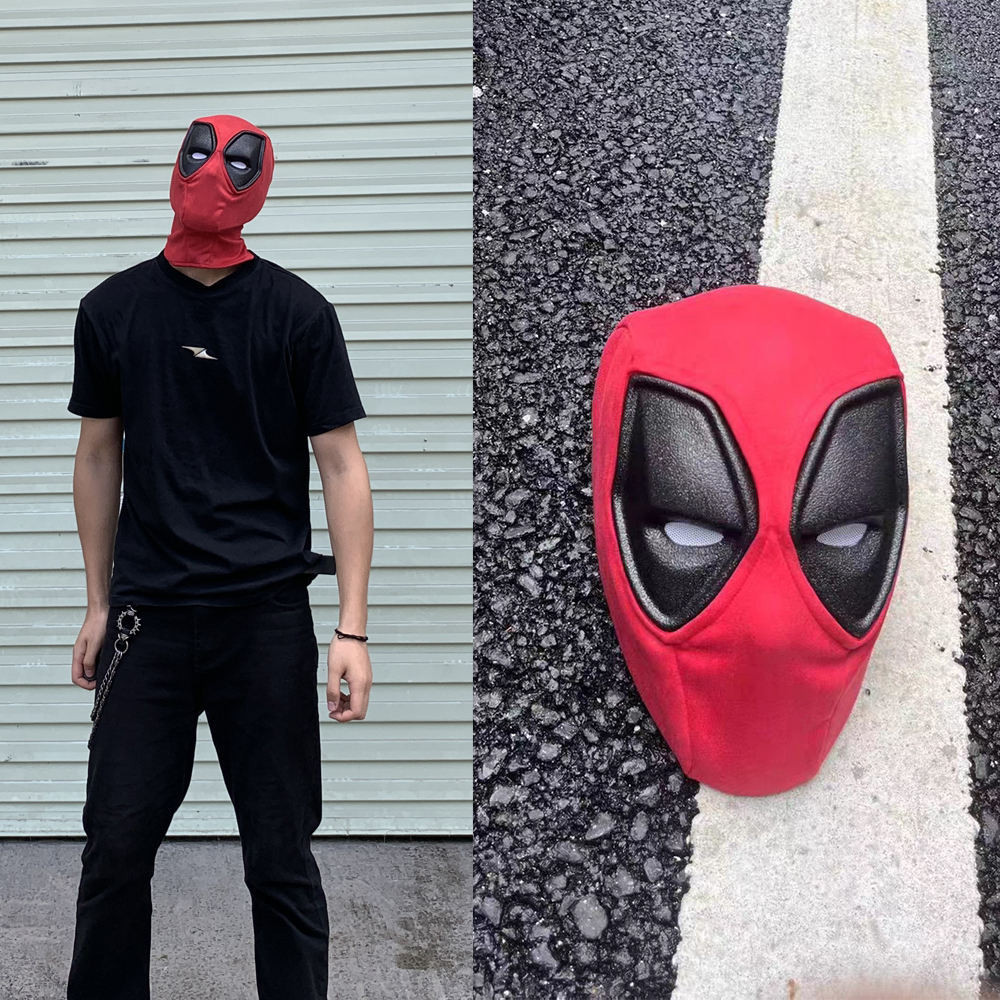 Deadpool 3 Wolverine Mask Hood Helmet Cosplay Halloween Funny Movie And ...