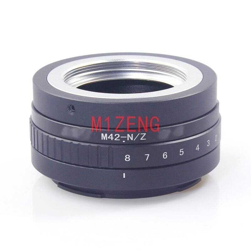 M42-NZ Tilt adapter ring para sa M42 42mm lens sa nikon Z Mount z5 Z6 Z7 Z9 Z50 z6II z7II Z50II ...