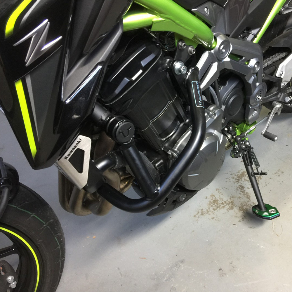 Highway Engine Guard Crash Bar Bumper Frame Protection For Kawasaki ...