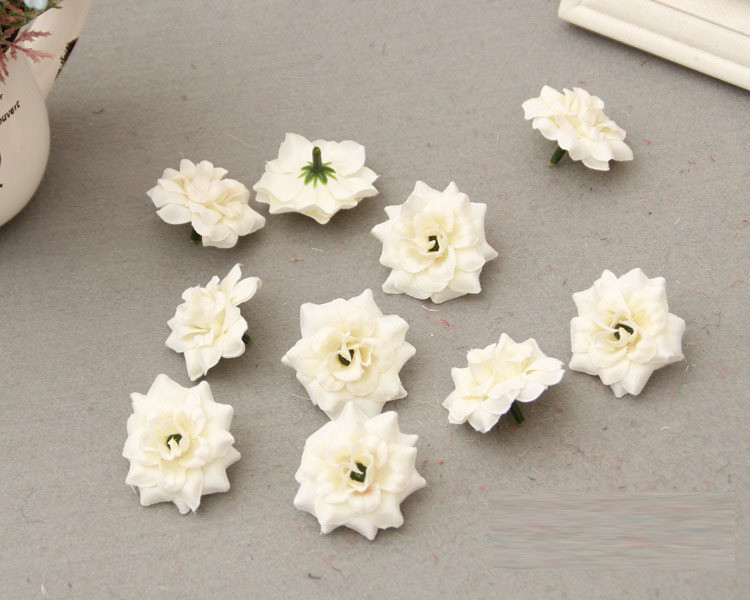 8-color Silk Flower Fake Silk Flower Wedding Decoration Flower DIY ...