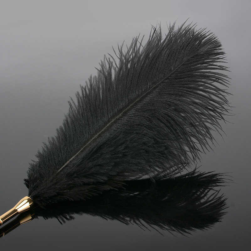 Flirt Whip Bird Feather Flogger Sex Toy Products Bondage Slave Clitoris ...
