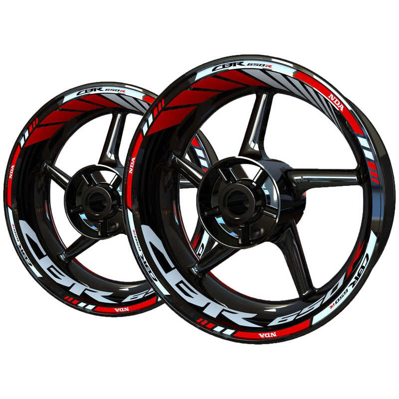 ʚΐɞ Para Sa Honda Cbr650r Wheel Sticker CBR 650R Decal Kit - Rim Tyre ...
