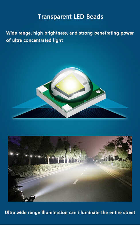 Mga Ilaw LED Ng Motosikleta Headlight Baguhin Ang Mga Externong Owl ...