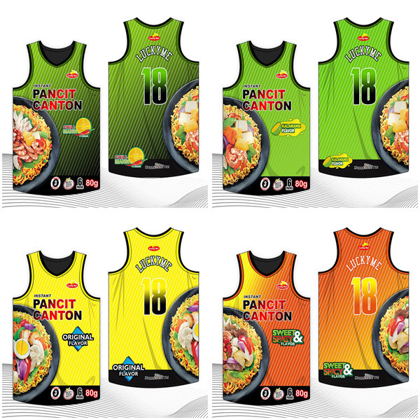 Funny Pancit Canton Jersey Men Woman Outdoor Sports Fashion Basketball ...