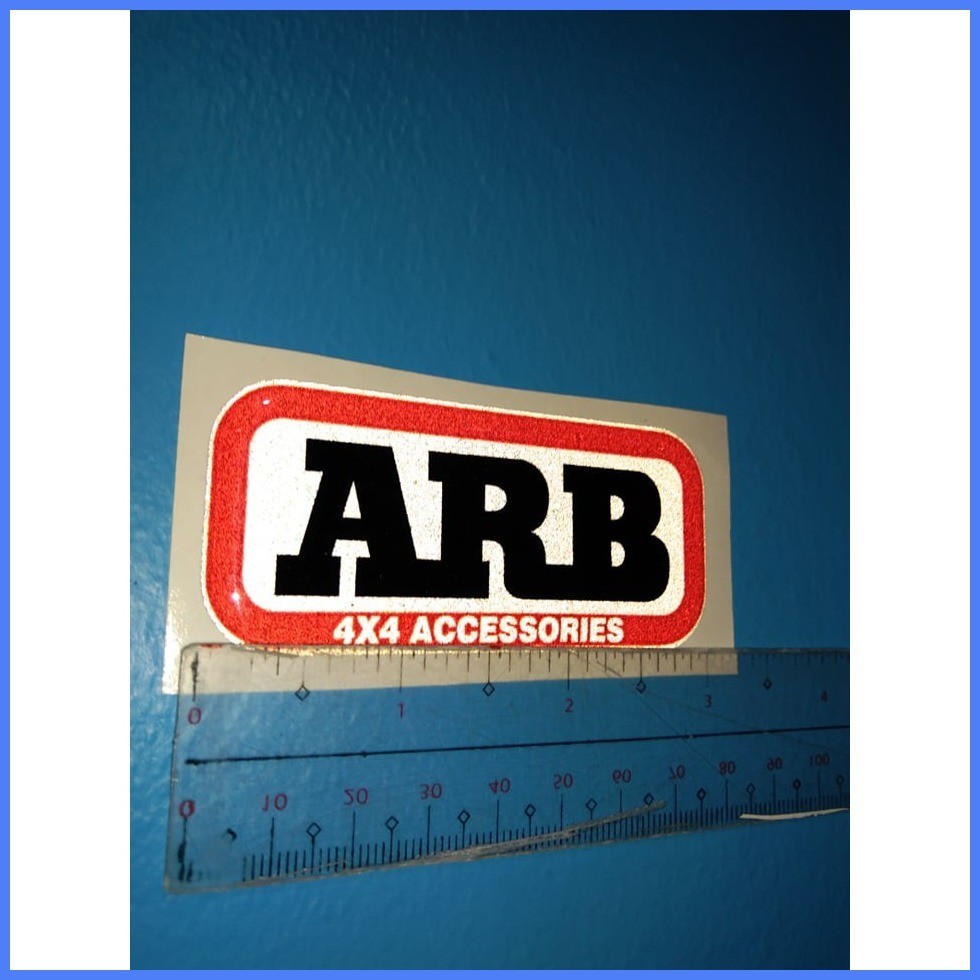 ۩ ARB LOGO SILICON STICKER FOR STEEL BUMPERS Replacement (Size is 3 ...