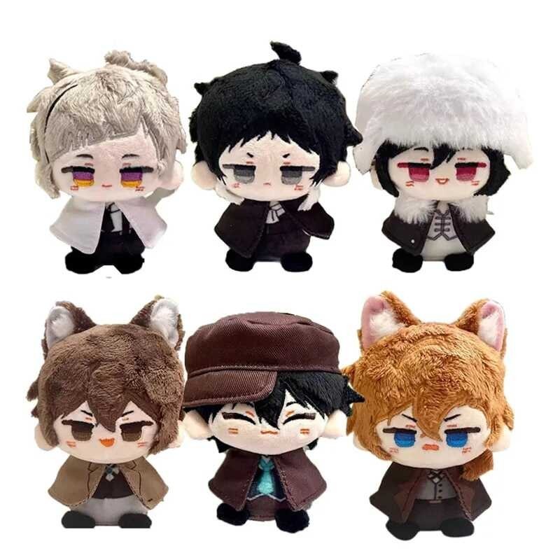 10Cm Bungo Stray Dogs Plush Fyodor Dostoevsky Nakahara Chuuya Edogawa ...