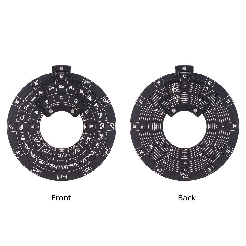 Chord Wheel Harmony Music Theory Transpose Equations Accessories ...