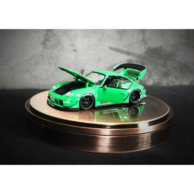PGM 1/64 RWB 993 Pure Green Color Diecast Fully-Opened Stocks In 2023 ...