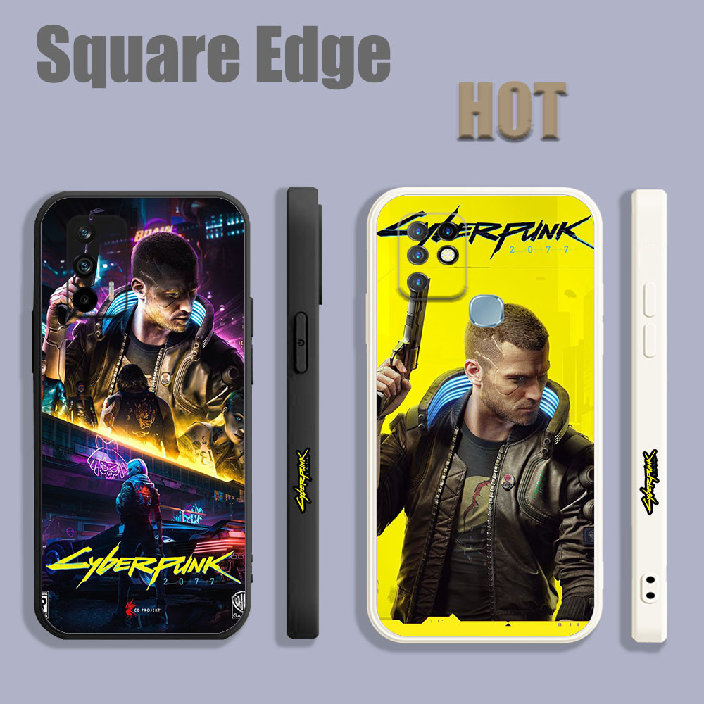 Casing For Tecno Camon 18 18p 18t Spark Go 2022 Cyberpunk 2077 Anime