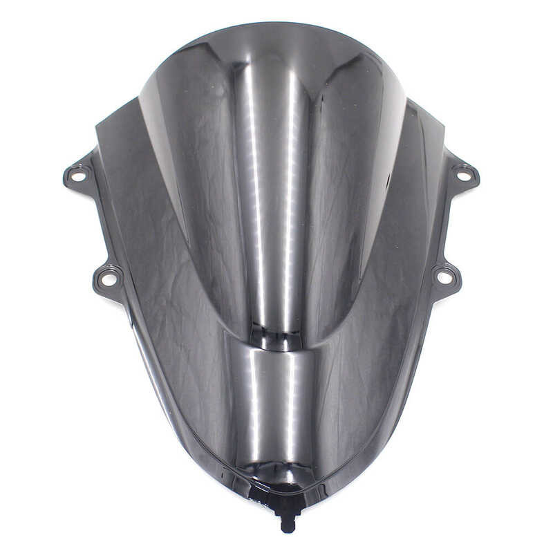 Motorcycle Windshields Wind Defactor Fairing Guard Double Bubble ...
