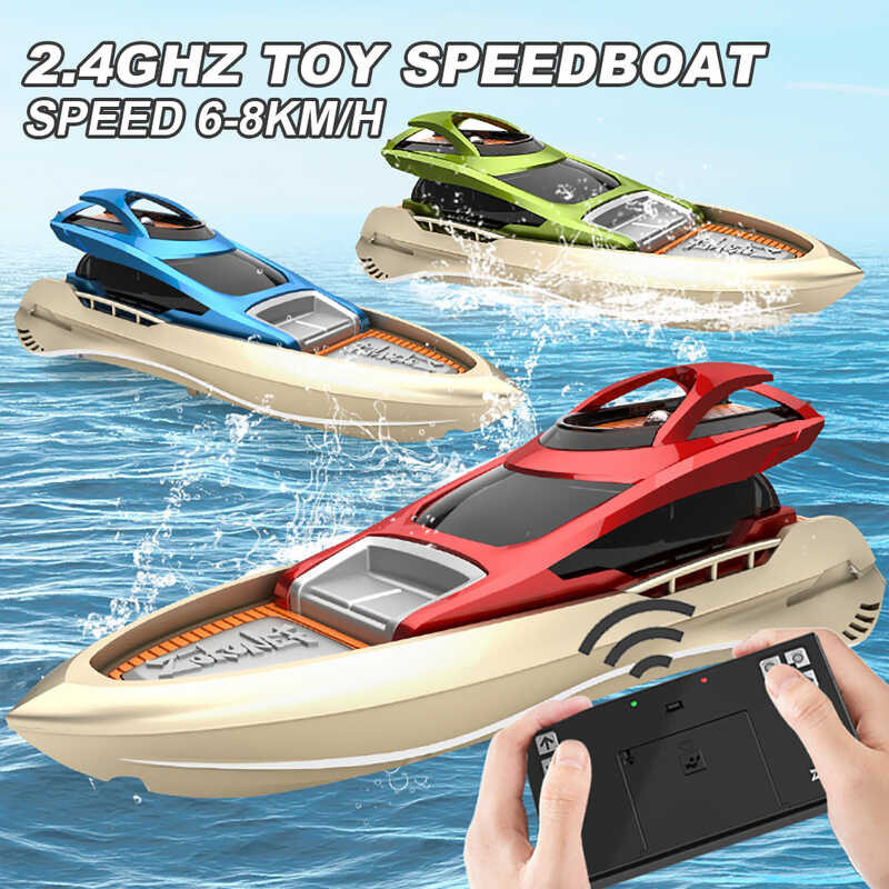 Pananatiling Tubig Remote-Controlled Na Bangka Ng Kuryente, 2.4Ghz ...