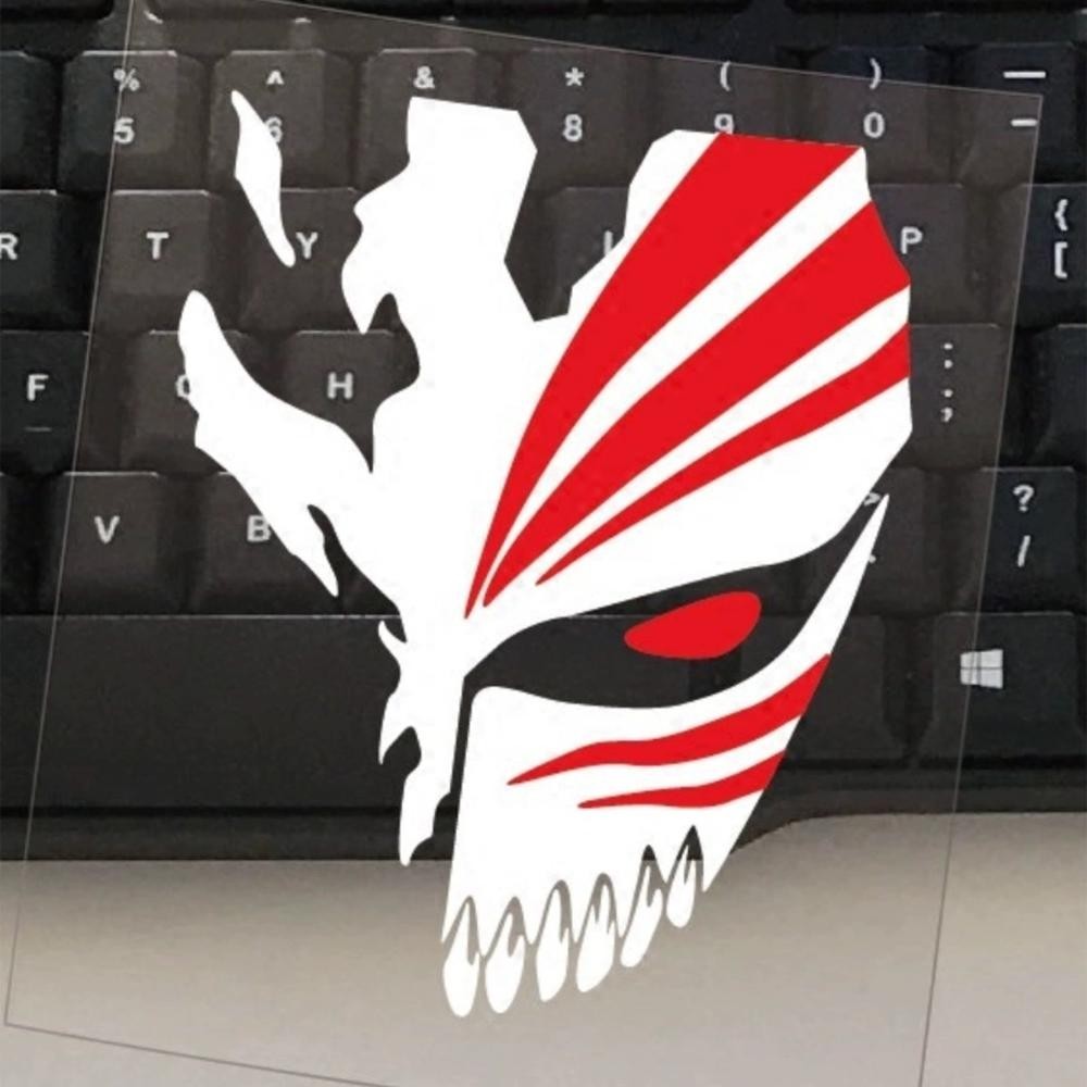 Japanese Series Death Mask Reflective Car Sticker Japanese Anime ...