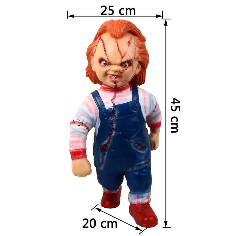 45Cm Big Chucky Doll Horror Collection Original Statue Dolls Figure ...